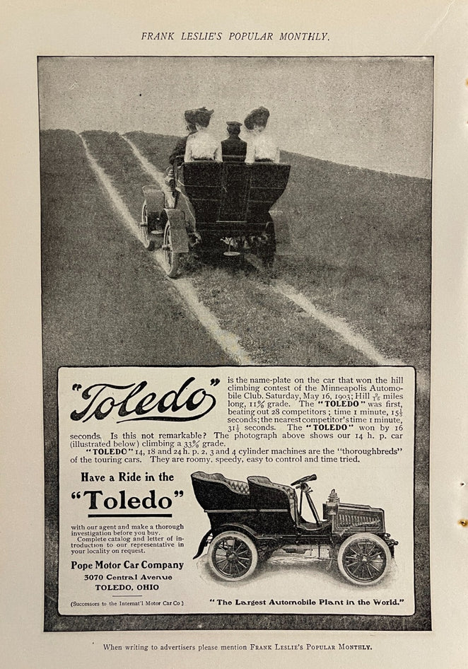 Vintage Car Advertisements | Original Automobile Magazine Ads ...