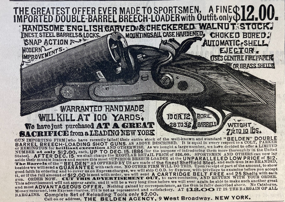 Vintage Gun Ads – Firearms & Sporting Arms Advertising – Adirondack Retro