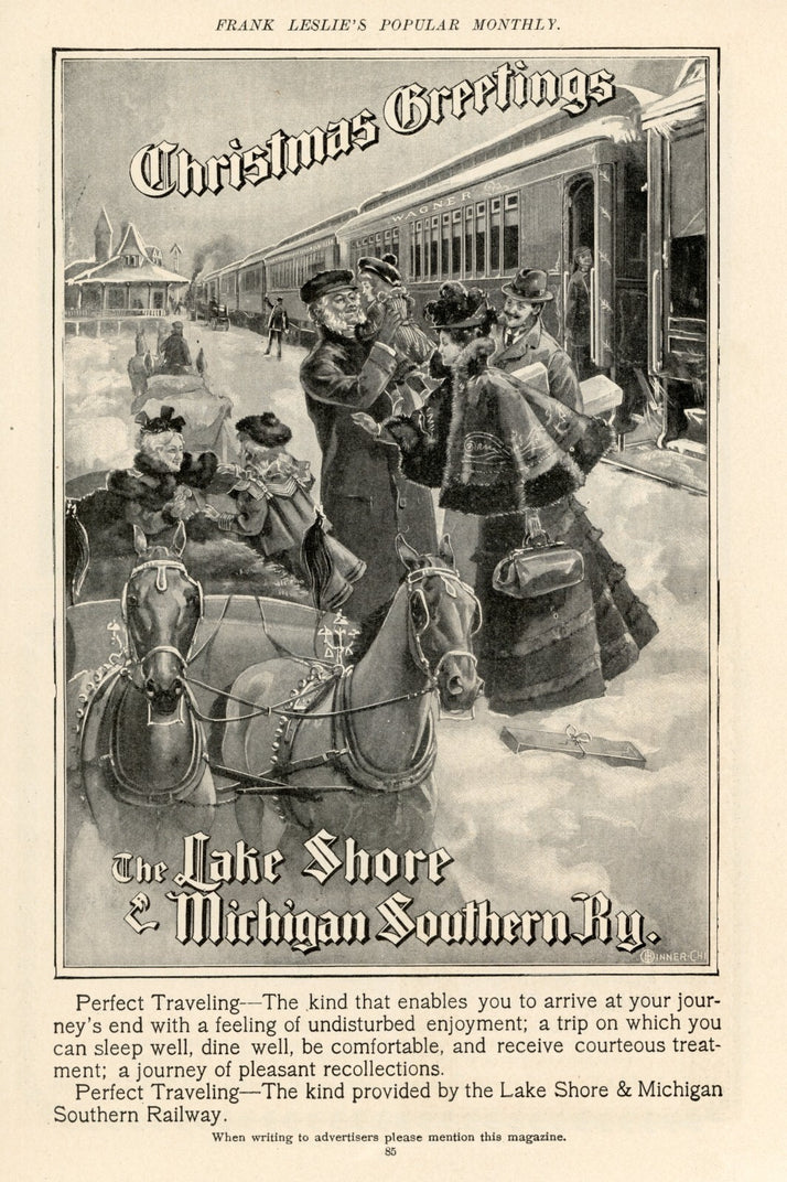 Vintage Christmas Print Ads | Holiday Advertising | Adirondack Retro